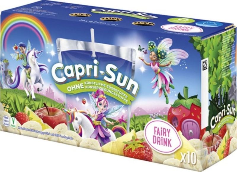 (x10) CAPRI SUN Fairy Drink 200ml - Arena.pl
