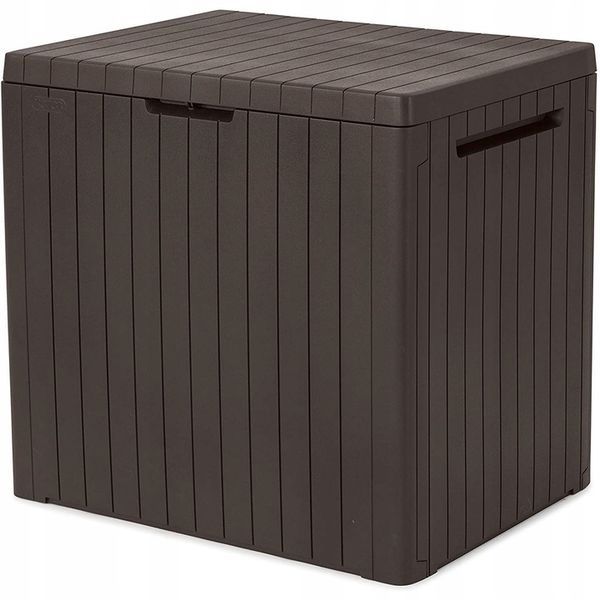 Skrzynia ogrodowa balkonowa 113 L schowek Keter City Storage Box ...