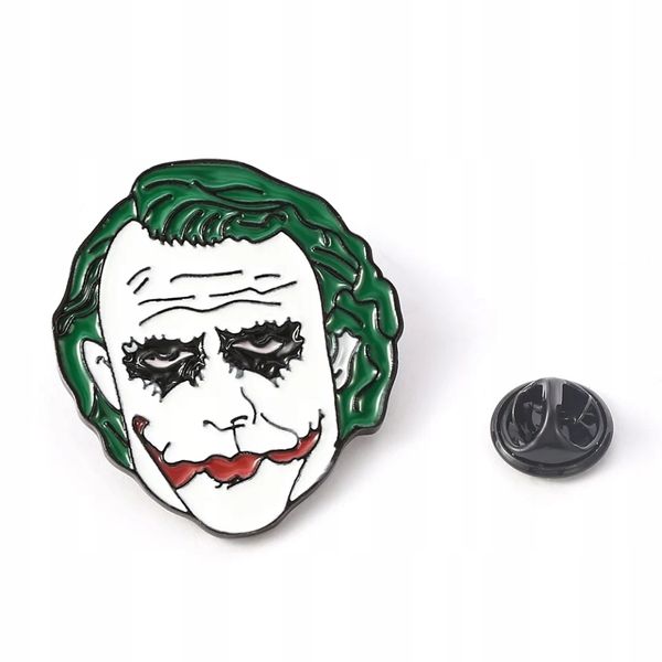Kup 16 0040 Przypinka Joker Arkham Gotham Batman Zły Klaun PIN na arena ...