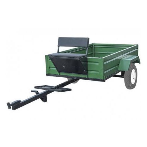 Przyczepka z siedzeniem i hamulcem AGROPRO AP-402 do ciągników - Arena.pl