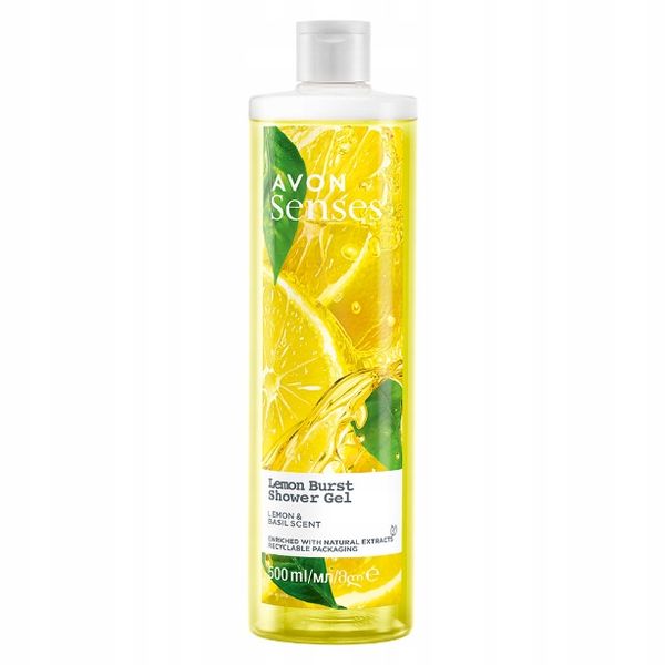 Kup Avon - żel pod prysznic Lemon Burst cytryna i bazylia 500ml na ...