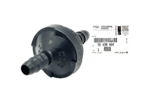 ZAWÓR ZWROTNY PODCIŚNIENIA SERWA HAMULCOWEGO OPEL 90498464 OE ORYGINAŁ ...