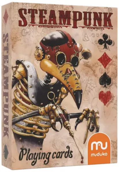 Steampunk. Karty do gry - Arena.pl