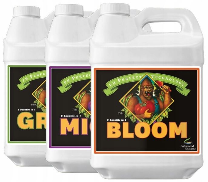 ADVANCED NUTRIENTS GROW MICRO BLOOM ZESTAW 3x500ML - Arena.pl