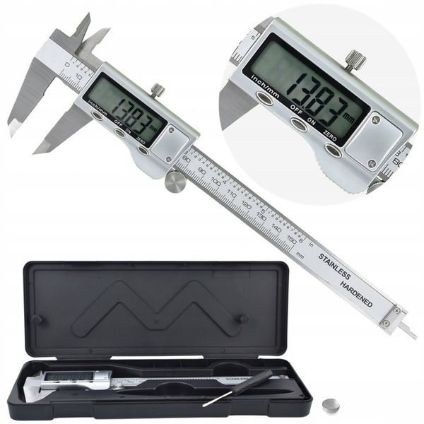 SUWMIARKA METALOWA ELEKTRONICZNA CYFROWA LCD 150mm - Arena.pl