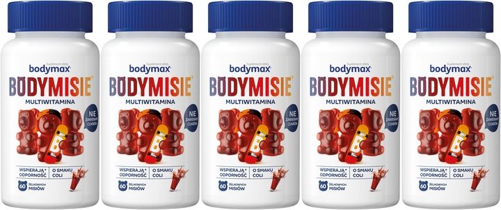 Kup Bodymax Bodymisie żelki witaminowe smak coli 60szt na arena.pl i ...