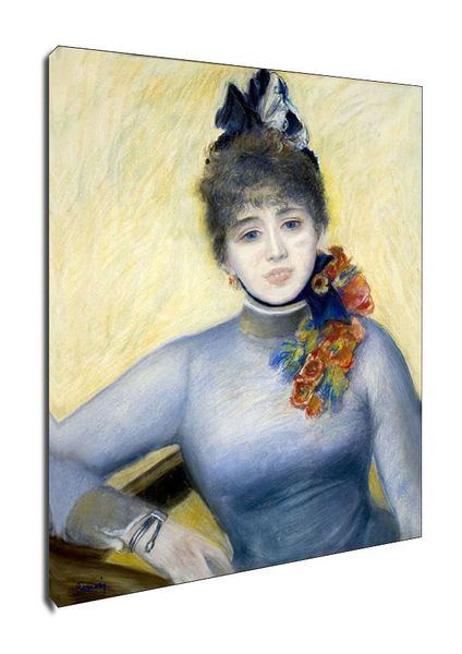 Caroline Rémy (Séverine), Auguste Renoir - obraz na płótnie 40x60 cm ...