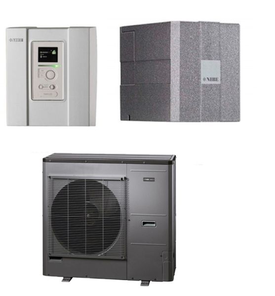 Pompa ciepła Nibe split 8 kW AMS 10-8, HBS, SMO 40 - Arena.pl