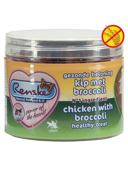 Renske Cat Healthy Mini Treat chicken broccoli - przysmaki dla kotów ...
