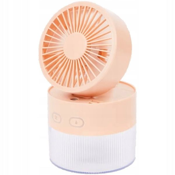 Wentylator stołowy Nor-tec MIST FAN RÓŻOWY - Arena.pl