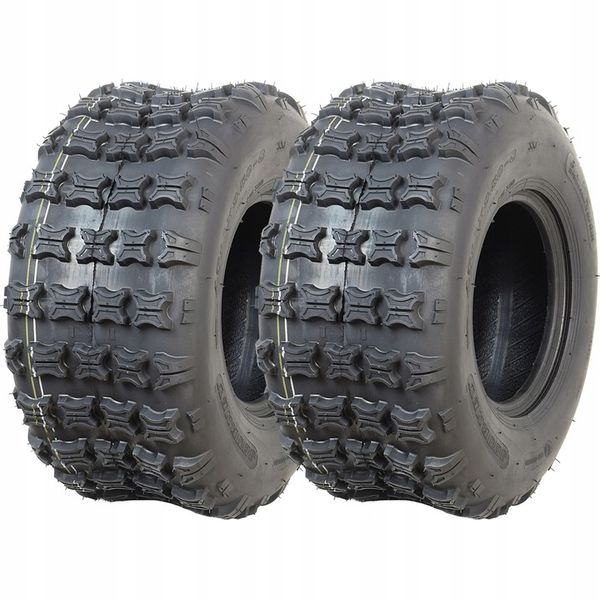 2x OPONA 18x9,50-8 18x9.50-8 18X9,5-8 220/55-8 4PR OPONY Atv Quad ...