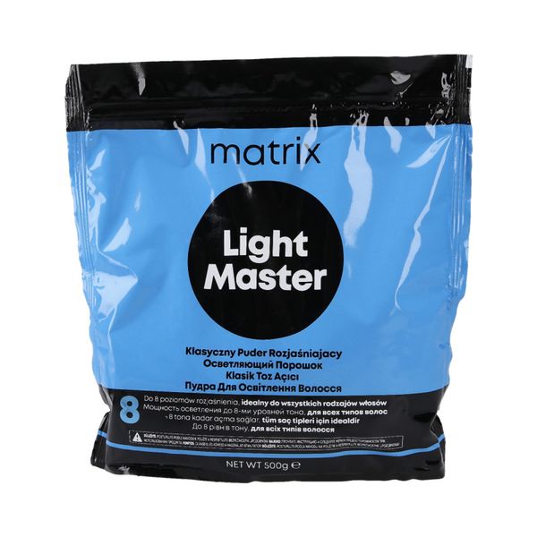 MATRIX Rozjaśniacz do włosów LIGHT MASTER 8 poziomów - 500g - Arena.pl
