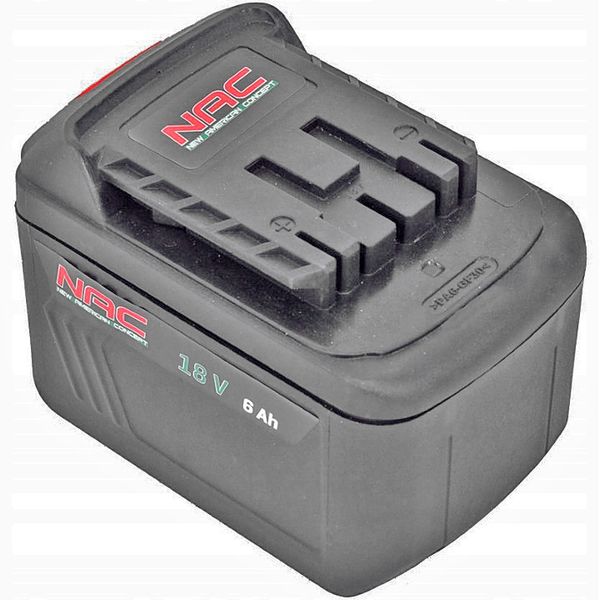 NAC Akumulator BATERIA 18V 6Ah 6000mAh Li-Lon B18-60-S - Arena.pl