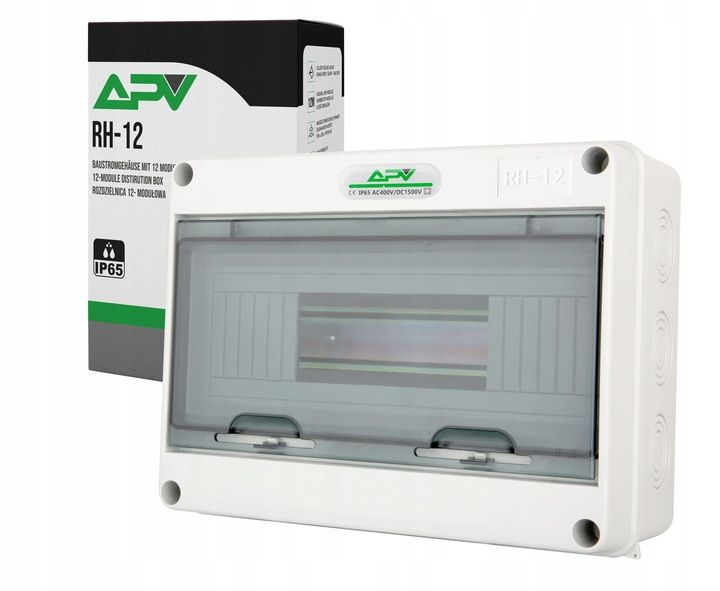 Kup Rozdzielnica natynkowa hermetyczna obudowa modułowa IP65 1x12 1000V ...