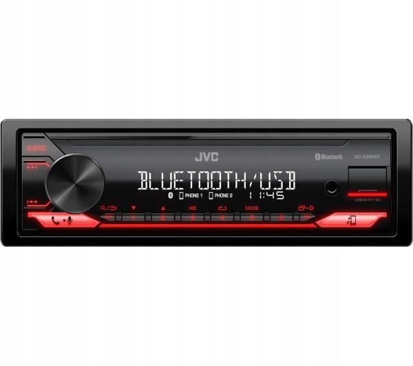 RADIO JVC KD-X282BT BLUETOOTH MOC 50W RADIO 1-DIN - Arena.pl