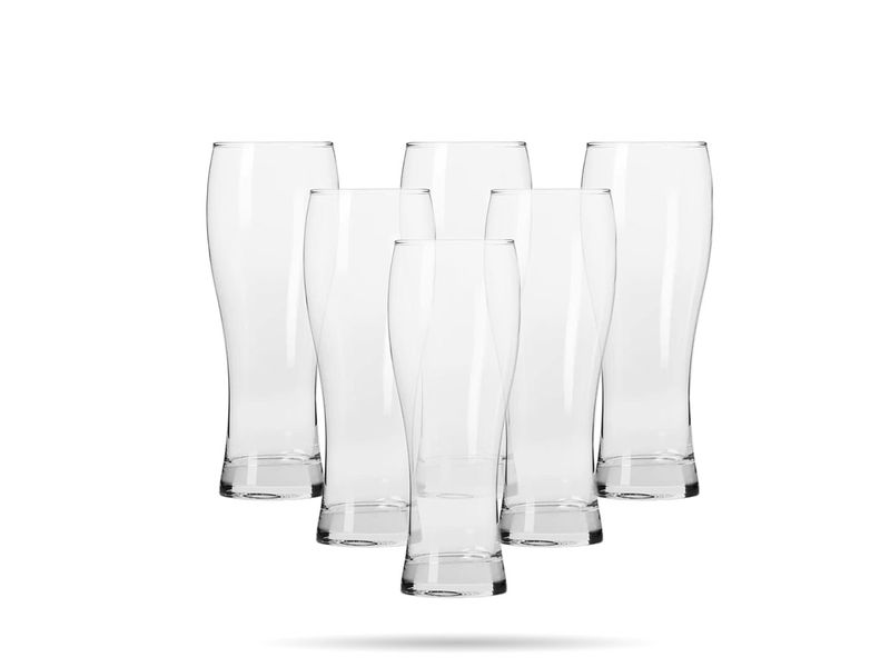 6 szklanek pokali do piwa 500 ml CHILL KROSNO - Arena.pl