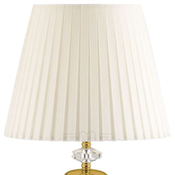 Stojąca LAMPA stołowa LILOSA 231 Amplex plisowana LAMPKA abażurowa ...
