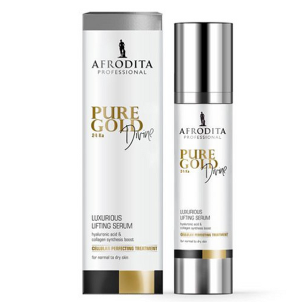 Afrodita Pure Gold Divine 24 Ka Luksusowe Serum Liftujące - Arena.pl