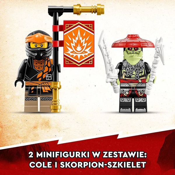 LEGO NINJAGO Smok Ziemi Cole'a 71782 - Arena.pl