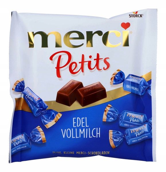 CUKIERKI MERCI PETITS MLECZNA KOLEKCJA 125g - Arena.pl