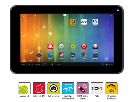 MANTA MID704 TABLET PowerTab Basic - Arena.pl