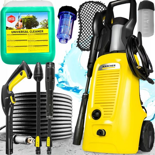 POTĘŻNA MYJKA CIŚNIENIOWA KARCHER K4 UNIVERSAL MOC 130 BAR DYSZA ROTACYJNA - Arena.pl