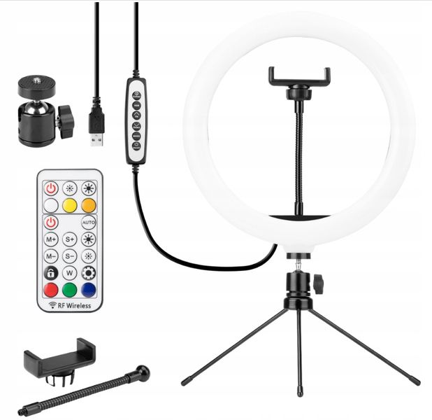 Lampa Pierścieniowa Newell Vlog Desk Kit RGB PILOT - Arena.pl