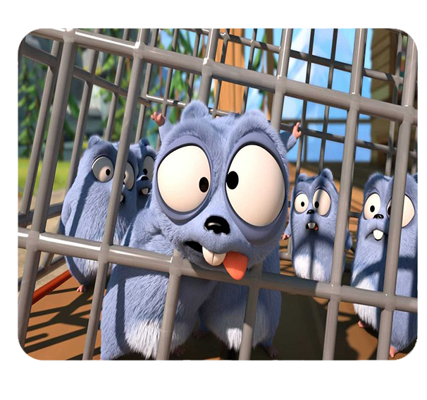 Podkładka pod myszkę Grizzy i Lemingi - Arena.pl