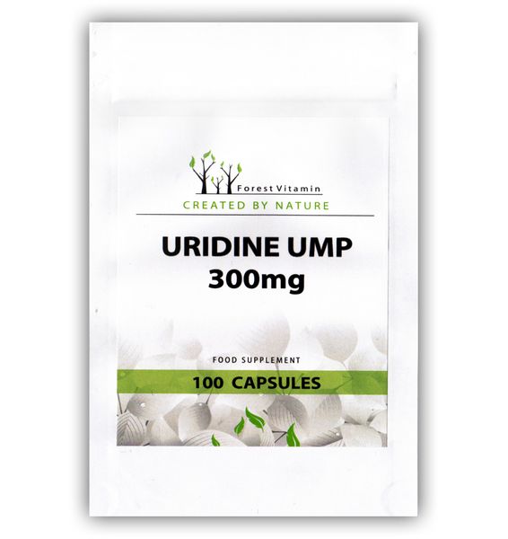 Forest Vitamin - Urydyna Uridine UMP 100 kapsułek 300mg - Arena.pl