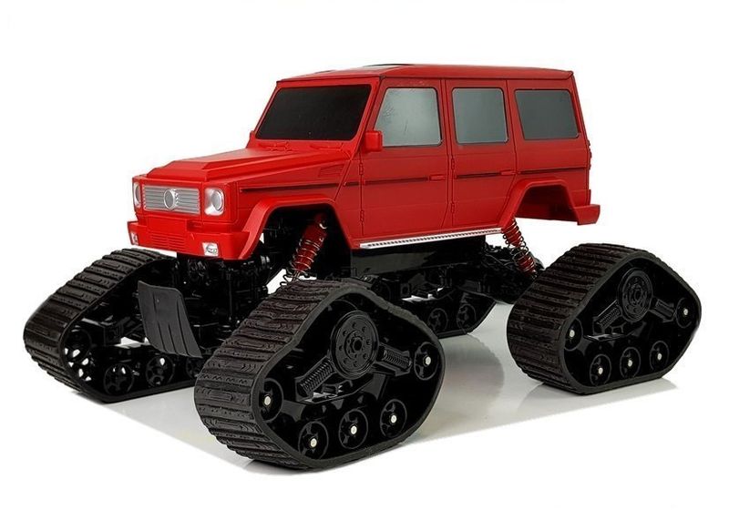 Auto Terenowe Amfibia 4x4 Zdalnie Sterowane 1:12 R/C Czerwone - Arena.pl