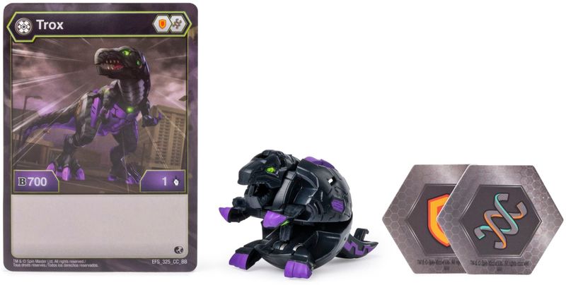 Bakugan Darkus Trox Figurka podstawowa Kula i karty - archiwum Arena.pl