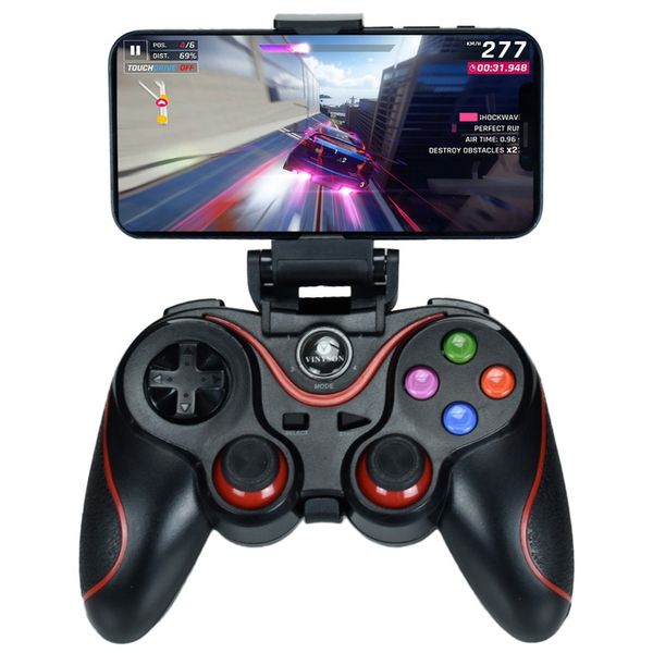 Kup WEBSKI BEZPRZEWODOWY GAMEPAD PAD DO TELEFONU ANDROID iOS UCHWYT NA ...