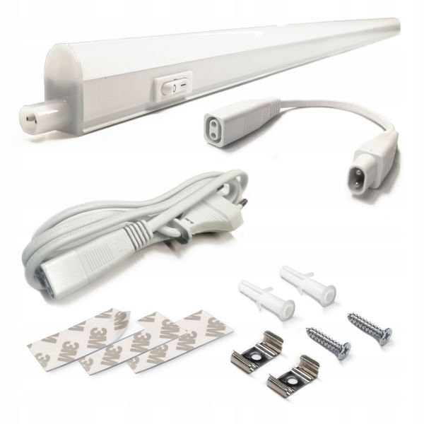 Listwa meblowa LED 10W pod szafkę 90cm oprawa meblowa + przewód - Arena.pl