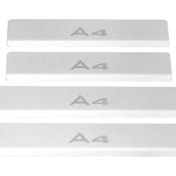 Listwa progowa AUDI A4 B9 Stal nierdzewna 304 mat 4szt - Arena.pl