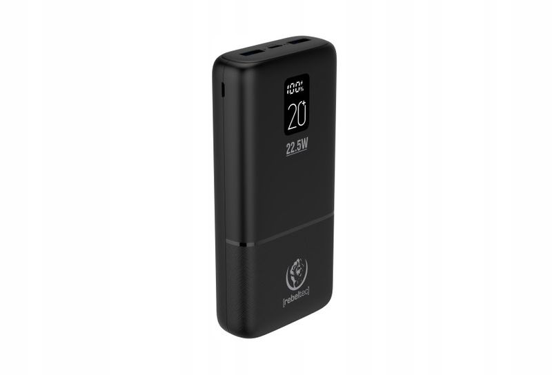 Kup REBELTEC Powerbank P20 LCDPD 20 000mAh PD 22,5W na arena.pl i ciesz się niską ceną