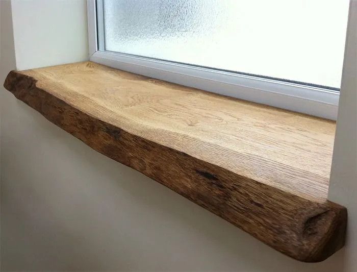 PARAPET DĘBOWY - LIVE EDGE - 25CM GŁĘBOKOŚCI - Arena.pl