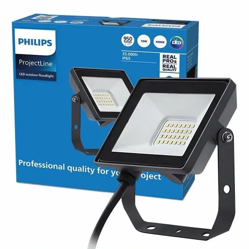 Kup Naświetlacz LED 10W 4000K IP65 Lampa Halogen Reflektor Zewnętrzny ...