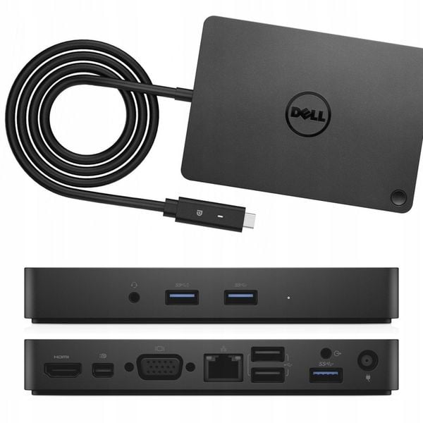 Kup UNIWERSALNA STACJA DOKUJĄCA DELL WD15 K17A HDMI DP VGA USB RJ-45 ...