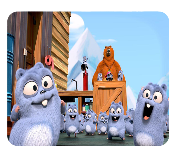 Podkładka pod myszkę Grizzy i Lemingi - Arena.pl