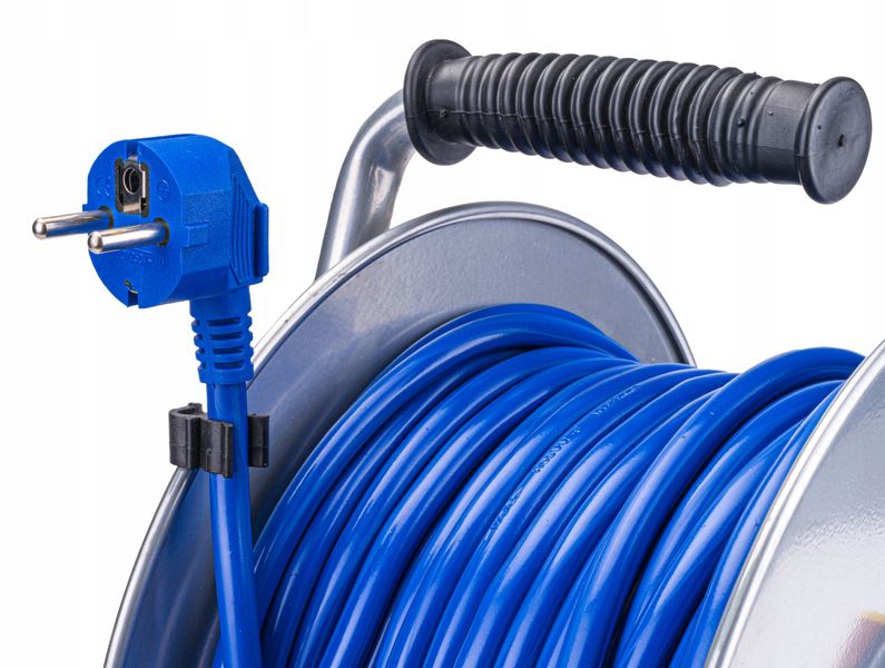 PRZEDŁUŻACZ BĘBNOWY 50m 3x2,5 NA BĘBNIE BUDOWLANY 2194 - Arena.pl