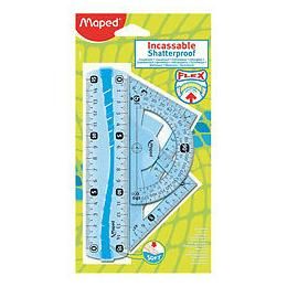 Zestaw geometryczny 4 elementowy flexi maxi 15 cm Maped - Arena.pl