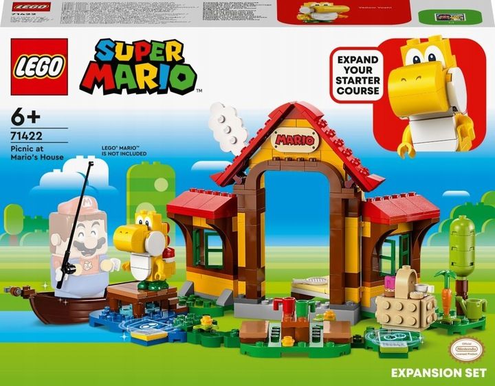 Kup LEGO 71422 SUPER MARIO Piknik w domu Mario zestaw na arena.pl i ...