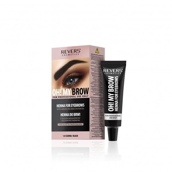 Kup REVERS Henna kremowa do brwi OH!MY BROW czarna na arena.pl i ciesz ...