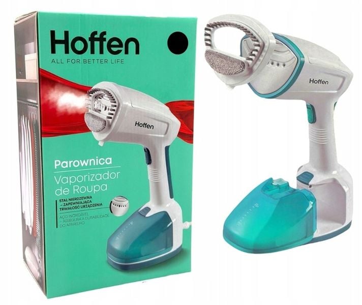 PAROWNICA DO UBRAŃ HOFFEN GS-4077 ŻELAZKO PAROWE 1500W PODRÓŻNE STEAMER ...