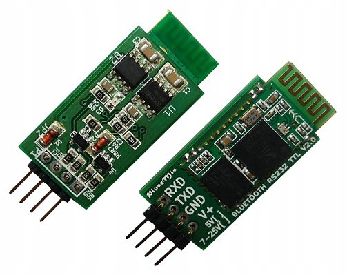 Moduł Bluetooth RS232 TTL 4 pin 7-25V TTL 5V Bufor - Arena.pl