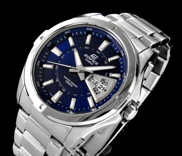 Zegarek Męski CASIO EDIFICE DRAGTON 10 BAR do Pływania EF-129D -2AVEF ...