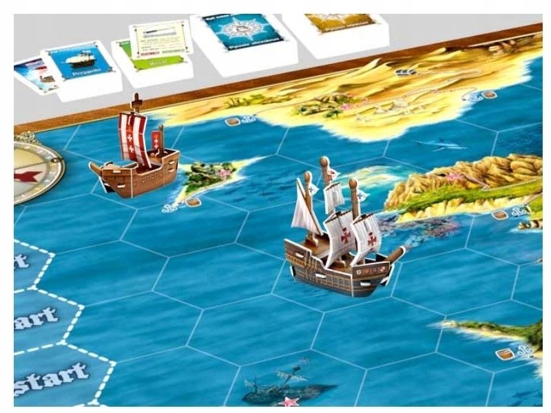 Hippocampus gra planszowa byli sobie podróżnicy - archiwum Arena.pl