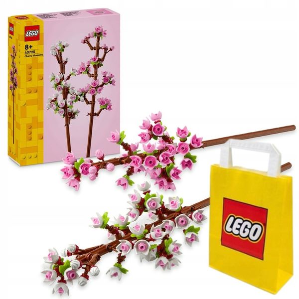 LEGO zestaw WALENTYNKOWY 40725 KWIAT WIŚNI PREZENT dla DZIEWCZYNY ...