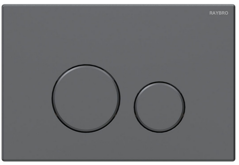 Przycisk spłukujący do stelaża Geberit Delta Sigma Gun Metal cichy ...