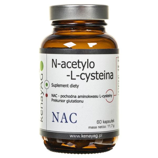 Kenay NAC N-acetylo-L-cysteina 150 mg - 60 kapsułek - Arena.pl